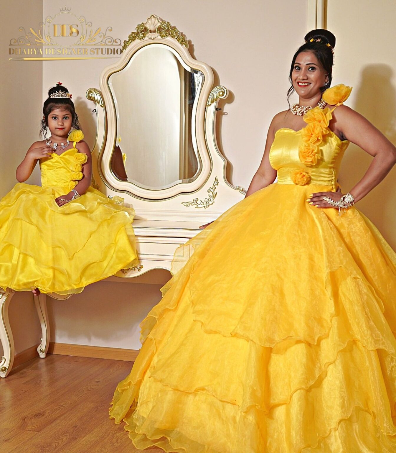 Mother And Daughter Dresses Boutique| Dharya Designer Studio
