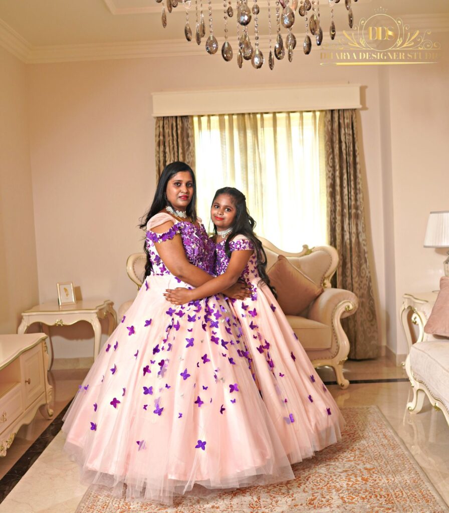 Mother And Daughter Dresses Boutique| Dharya Designer Studio